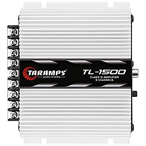 Taramps TL 1500 3 Channels 390 Watts Rms Car Audio Amplifier 2 Ohm