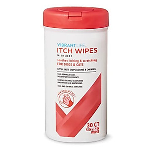 VibrantLife Itch Wipes with Aloe (30 Count)