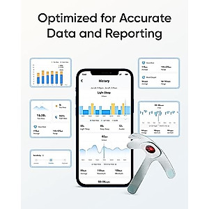 eufy Baby S320 Smart Sock Baby Monitor with 2.4 GHz Wi-Fi, Track Sleep Patterns, Naps, Heart Rate, and Blood Oxygen Levels, Soft and Comfortable, for Babies 0-18 Months, No Monthly Fee