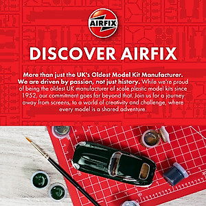 Airfix Model Airplane Kit Gift Set - A01005B Mitsubishi A6M2b Zero, Plastic Plane Model Kits for Adults & Kids 14+, Skill Level 1, 1:72 Scale WW2 Military Aircraft Models - Real Aeroplane Models