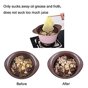 36 Sheets Kitchen Food Oil Absorption Paper Food Oil Blotting Paper Baking Papers Oil-absorption Food Grade Health Oil Filter Paper Kitchen Oil Blotting Sheets Round 7.87"