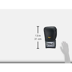 Pro Style Boxing Gloves-Black 16oz (PR)