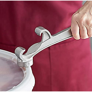 Metal Magery 5 Gallon Bucket Opener Aluminum Lid and Pail Container Gamma Removal Tool