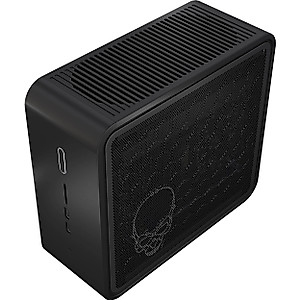 Intel NUC 9 NUC9i5QNX Ghost Skull Canyon Extreme Gaming Box Elite Mini Business Desktop (Intel Quad-Core i5-9300H (Beat i7-7700HQ), NO Memory, NO Storage) 2 x Thunderbolt, WiFi 6, NO Operating System