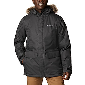 Columbia Men's Penns Creek II Parka, Black, Small