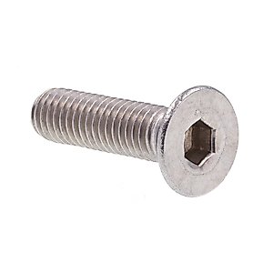 Prime-Line 9173315 Socket Cap Screws, Flat Head, Hex (Allen) Drive, #10-32 X 3/4 in (10 Pack)