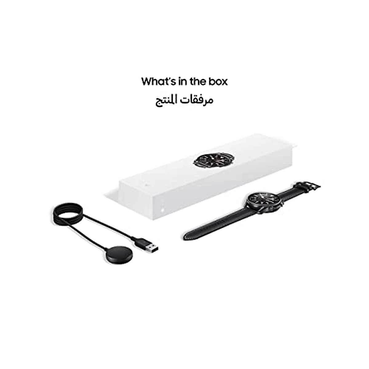 Samsung Galaxy Watch3 R840 Smartwatch (45mm Stainless Steel) International Version - Mystic Silver