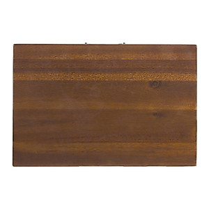 Christopher Knight Home Eirinn Acacia Wood with Faux Wood Overlay Wine Rack, Dark Oak