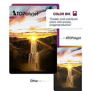 ATOPolyjet Remanufactured 245XL Ink Cartridge Replacement for Canon PG-245 PG-245XL 245 XL PG-243 243 Black Fit Pixma MX490 TR4520 MG2522 MG2525 MG2922 MG3022 MG2920 MG2420 iP2820 TS202 TS3322 Printer