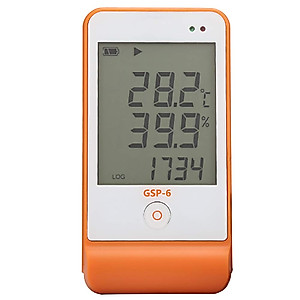 Cold Chain Transportation Temperature and Humidity Monitor, USB Temperature and Humidity Data Logger Supports 16000 Sets of Data