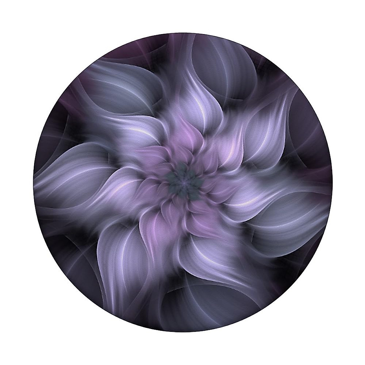 Cell Phone Button Pop Out Holder Cute Purple Galaxy Flower PopSockets Adhesive PopGrip