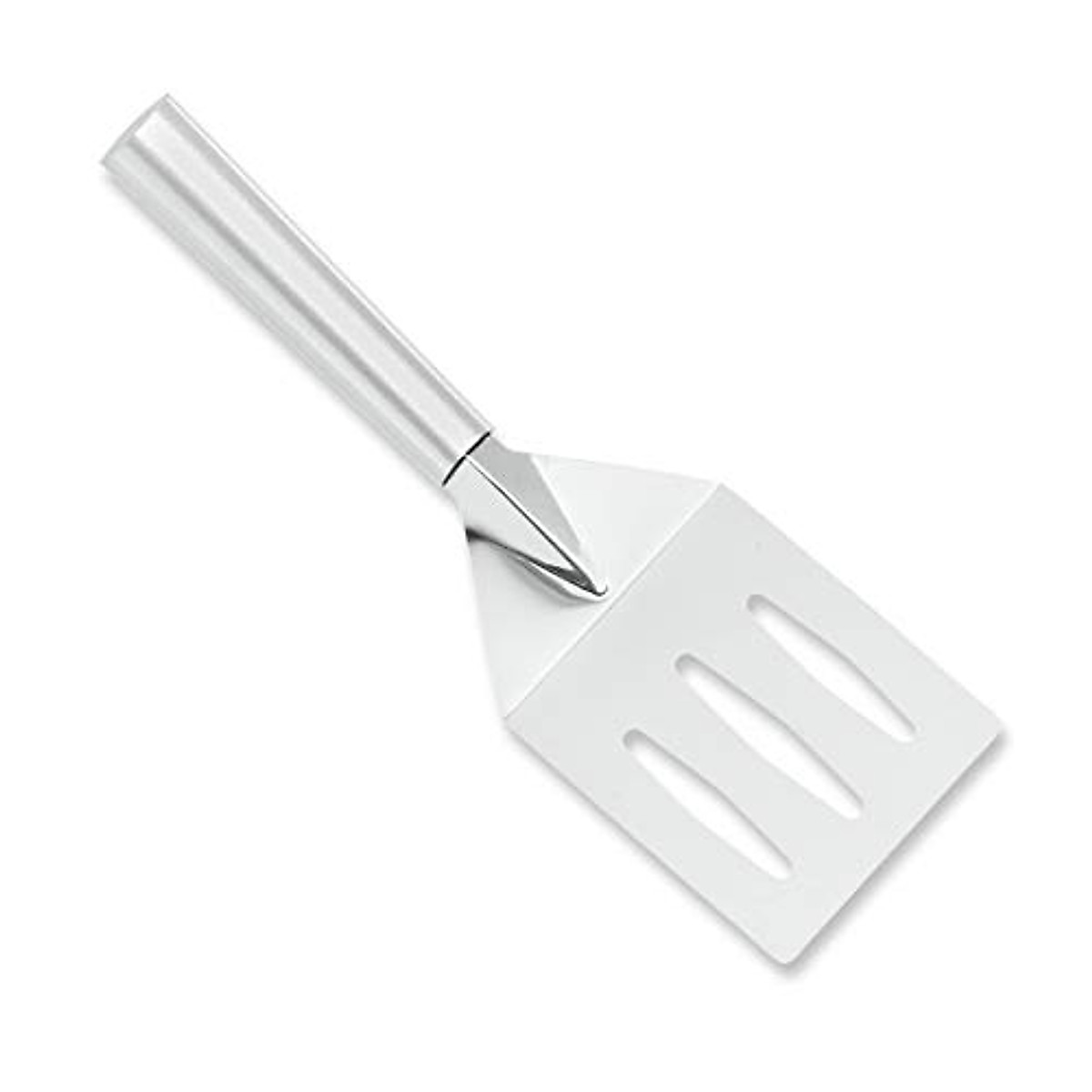 Rada Cutlery Metal Grill Spatula –Stainless Steel Face and Aluminum Handle Made in USA, 10-1/8 Inches