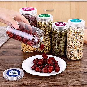 PARLAIM 500pcs Thank You Stickers 6 Color 1.5" Thank You for Supporting My Small Business Stickers Thank You Business Stickers Roll Small Thank You Labels for Business