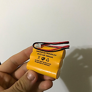 KRH15/51 KRH-15/51 JLEU9 3.6v1000mAh OSA107 A5289-1 3.6v 1000mAh Ni-CD Battery Pack Replacement for Emergency/Exit Light