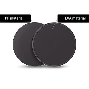 QUANXILXU 2 Pcs Core Workout Sliders Double Side Usage Strength Sliders Wear Resistant Exercise Gliding Discs for Home, Carpet Hardwood Floors Yoga, Pilates