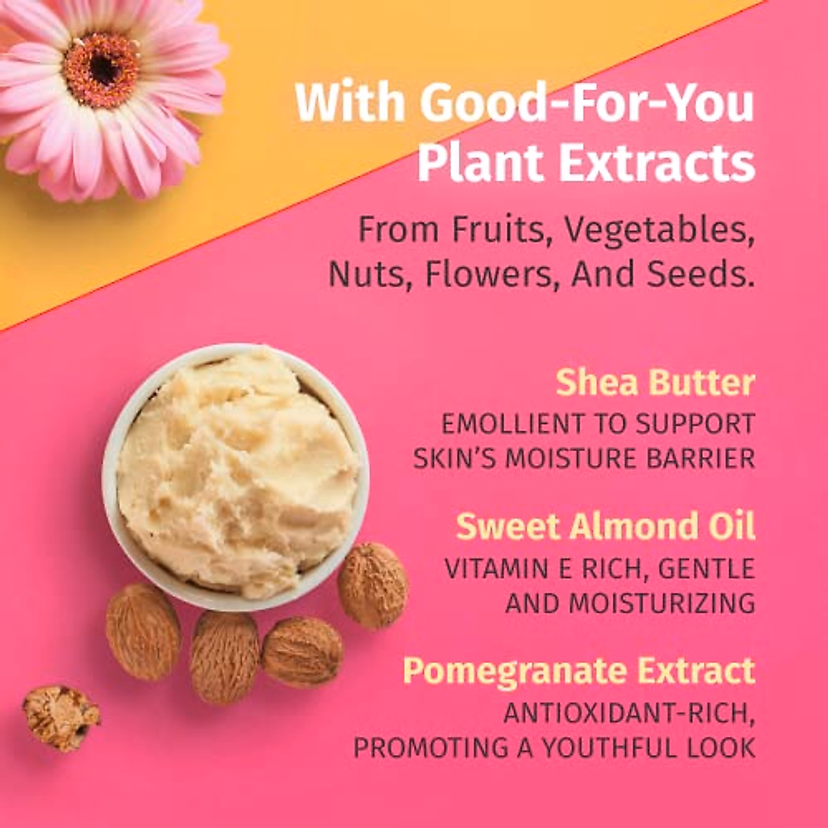 HEMPZ Body Lotion - Pomegranate - Bright Citrus - Daily Moisturizing Cream - 17oz