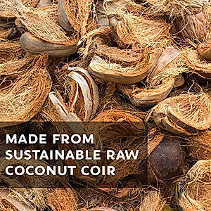 Minute Soil - Compressed Coco Coir Fiber Grow Medium - 40 MM Wafers - Bag of 30 = 5.5 Quarts of Potting Soil - Indoor Container Gardening: Seed Starts, Wheatgrass, More - Just Add Water - OMRI Organic