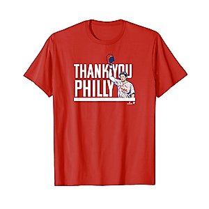 Trea Turner - Thank You Philly - Philadelphia Baseball T-Shirt