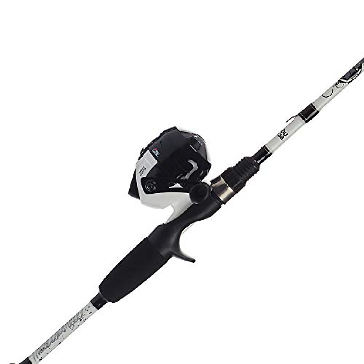 Abu Garcia 5’6" Ike Dude Youth Fishing Rod and Reel Spincast Combo, 2-Piece Rod, Size 6 Reel, Right Handle Position