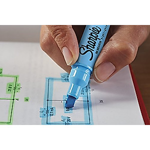 Sharpie Ink Indicator Tank Highlighters, Chisel Tip, Assorted Fluorescent, 4 Count (2021244)