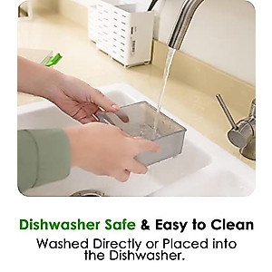 Easy Tofu Press - Remove Water from Tofu in 10-20 Minutes, Vegan-Friendly Food Squeezer, Dishwasher Safe, Improve Tofu Taste, Includes Drip Tray, BPA-Free, with Recipe Book, Mother's Day Gift