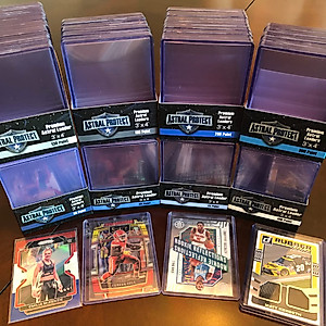 Astral Protect Top Loaders for Cards, Premium Toploader (50 Pack, 35pt, 3" x 4") Baseball Card Protectors Hard Plastic Toploader Card Protectors Hard Card Sleeves, Sports, Baseball Card Sleeves