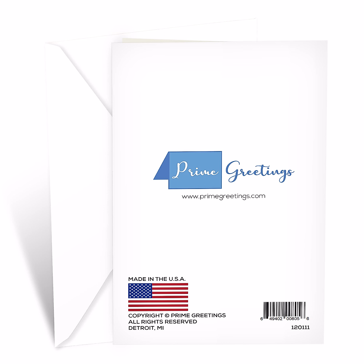 Prime Greetings Funny Dog Birthday Card Pun With Wiener, Made in America, Eco-Friendly, Thick Card Stock with Premium Envelope 5in x 7.75in, Packaged in Protective Mailer