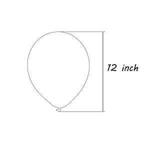 Capesaro Blue Balloons,12 Inch Light Blue Confetti Latex Balloons for Boys Party Decorations,Pack of 50