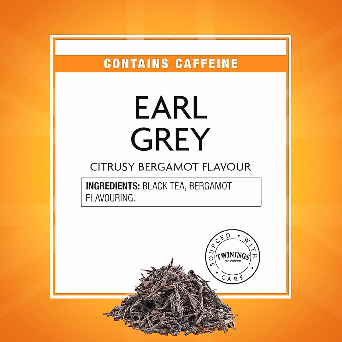 Twinings Earl Grey Loose Black Tea Tin, Flavored with Citrus and Bergamot, Caffeinated, 3.53 Ounce Tin (Pack of 3)