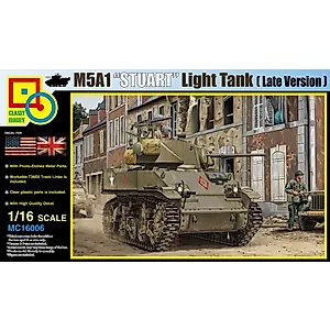 CLH16006 1:16 Classy Hobby M5A1 Stuart Late [Model Building KIT]