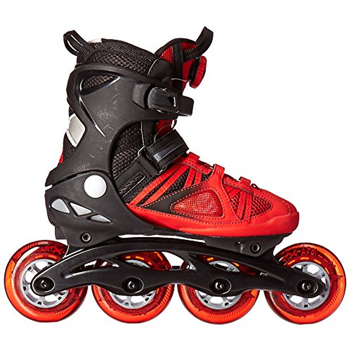 K2 Skate Men's Vo2 90 Boa Inline Skates, Red/Black, 5