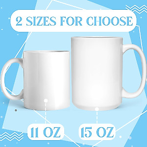 White Ceramic Coffee Mug Photo Mugs Personalized Picture Custom Name Independence Gifts For Men Women Friend Dad Mom Teen Adult Novelty Tea Cup Table Desk Accessories 11 And 15 Oz
