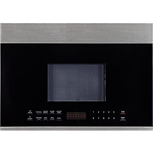 FORTÉ F2413MV5SS 1.3 cu. ft. Capacity 5 Series Over the Range Microwave Oven with 1000 Cooking Watts, Ducted Venting, 300 CFM, 10 Power Levels, in Stainless Steel