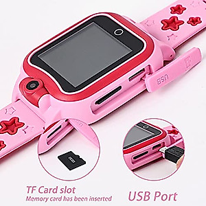 Rindol Toys for 3-8 Year Old Girls Kids Watch with Camera Smart Watches for Kids Birthday Gifts for 4 5 6 7 8 9 Girl