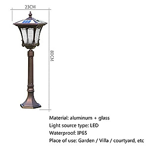 WHYSFX Outdoor Lawn Lights SoMicro Landscape Lights Outdoor lightlar Retro Brown Garden Lamp LED Waterproof IP65 Home Decorative for Lawn lamp