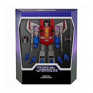 SUPER7 Transformers Ultimates Ghost of Starscream 7-Inch Action Figure
