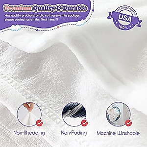 UOZGUY Personalized Elephant Baby Blanket for Baby Girl, Personalized Newborn Girl Gifts with Name, Newborn Baby Girls Blankets Custom, Elephant Baby Name Blanket, 30"x40"