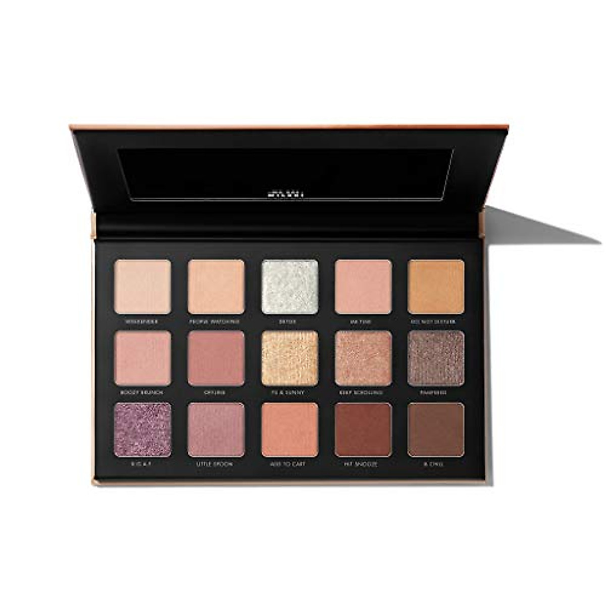 Milani Gilded Nude Hyper Pigmented Eyeshadow Palette - 15 Natural Looking Makeup Eyeshadow Colors for Your Everyday Look