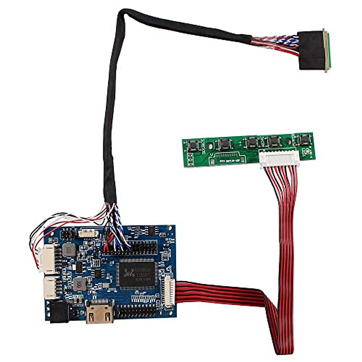 VSDISPLAY HD-MI LCD Controller Board Work for 7" 10.1" N070ICG-LD1 (40Pin) B101EW05 LP101WX1 HSD101PWW1 N101ICG-L21 PO101WX01 1280x800 LED 40Pin LCD Panel