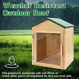 PROLEE Little Library Waterproof, Little Library Box Outdoor, Sharing Books (Model A)