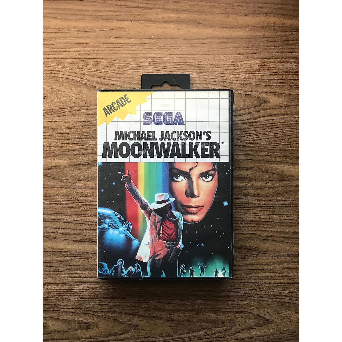 Michael Jackson’s Moonwalker for Sega Master (Complete with box and manual)