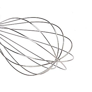 Aniso Stainless Steel Whisk (8.4 inches, Silver)