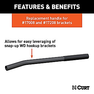 CURT 17112 Weight Distribution Hitch Lift Handle
