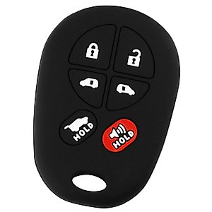 Key Fob Keyless Entry Remote Cover Protector for Toyota Van (GQ43VT20T)