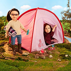 Journey Girls Outdoor Adventure Camping Set with Tent, Blanket and Accessories, Kids Toys for Ages 6 Up by Just Play