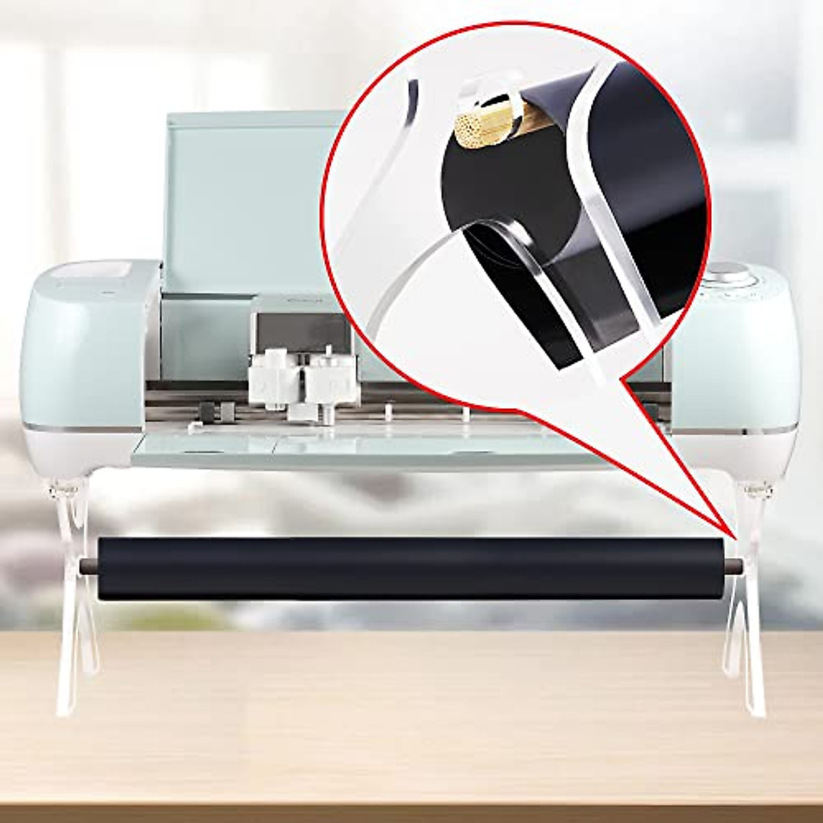 Extra Legs Compatible with Cricut Explore Air 2&3, Space Saver for Cricut Machine, Cricut Explore Air 3&2 Organizer, Cricut Accessories Storage, Cricut Stand (1 Pair, Explore Air Series Only)