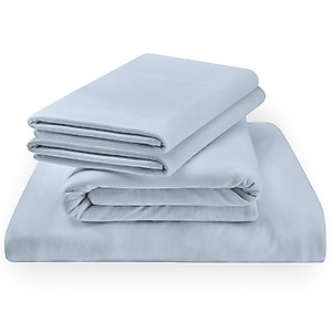 TEMPUR-Rayon from Bamboo Sheet Set, Sleepy Blue, Full