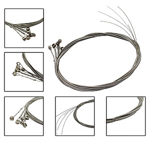 JYsun Electric Guitar Strings 3 Full Sets with Stainless Steel Core Nickel Alloy Wound Nickel-plated Bead Head Including E-1st B-2nd G-3rd D-4th A-5th E-6th