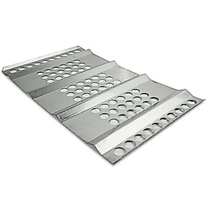 Music City Metals 96201 Stainless Steel Heat Plate Replacement for Select Steelman Gas Grill Models
