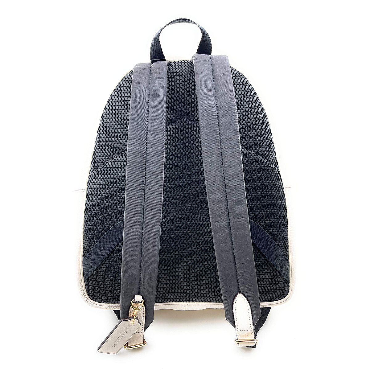 Coach Women's Court Backpack In Soft Pebbled Leather (IM/Chalk)